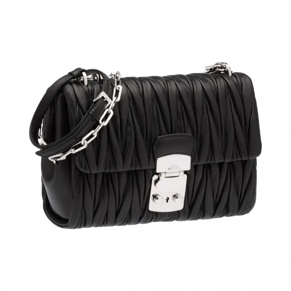 缪缪 Miu Miu 单肩包 5bd002 N88 F0002 小迈步海淘品牌官网