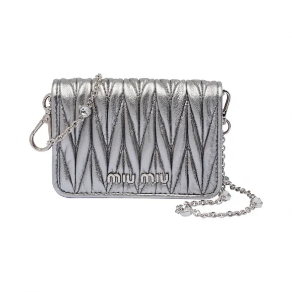 缪缪/Miu Miu 皮革迷你单肩包 5DH012_2CE3_F0135-小迈步海淘品牌官网