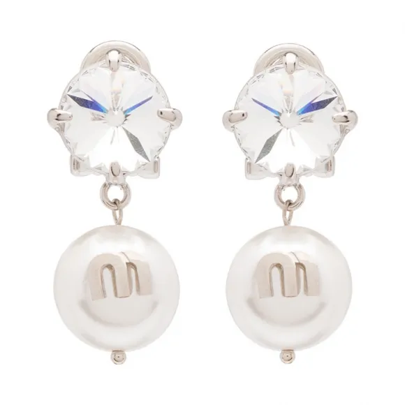 缪缪/Miu Miu Solitaire Jewels 耳环 5JO561_2D4Y_F0ZJJ-小迈步海淘品牌官网