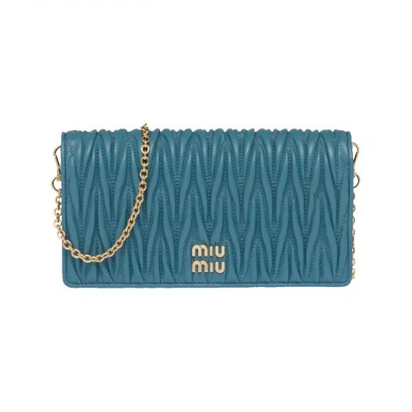 缪缪 Miu Miu Matelassé 纳帕皮革智能手机套 5zh178 2fpp F0f16 小迈步海淘品牌官网