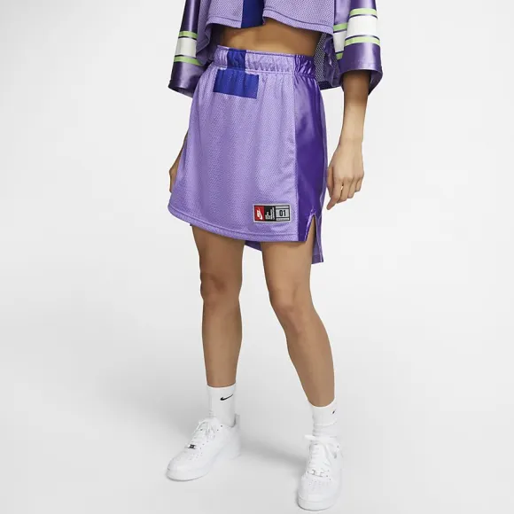 耐克/Nike 女子美式橄榄球短裙 AR5970-590-小迈步海淘品牌官网