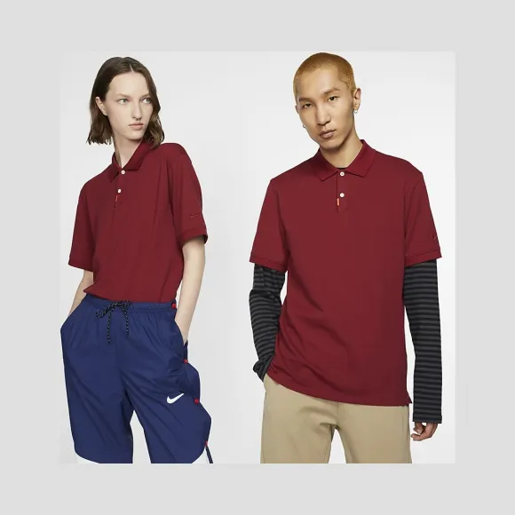 耐克/Nike 男子修身版型翻领T恤 BV0481-677-小迈步海淘品牌官网