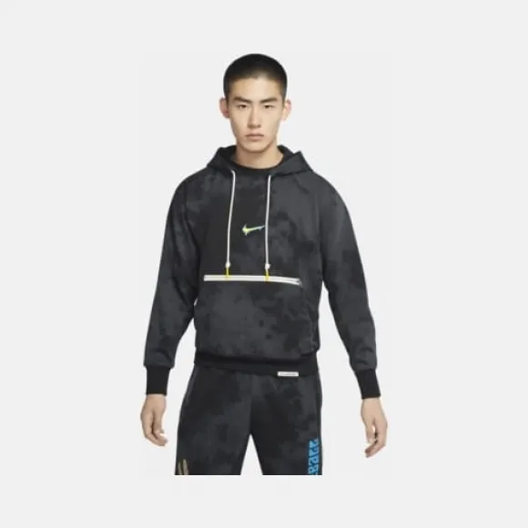 耐克/Nike 黑/速度黄 男子篮球套头连帽衫 CU3618-010-小迈步海淘品牌官网