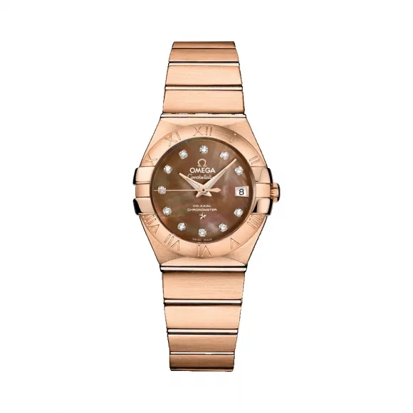 欧米茄/Omega 星座系列 红色K金表链 自动机械 123.50.27.20.57.001-小迈步海淘品牌官网