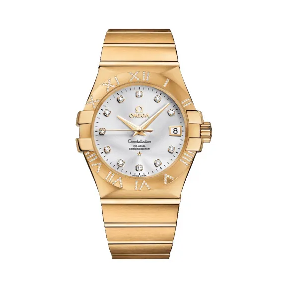 欧米茄/Omega 星座系列 黃金表链 自动机械 123.55.35.20.52.004-小迈步海淘品牌官网