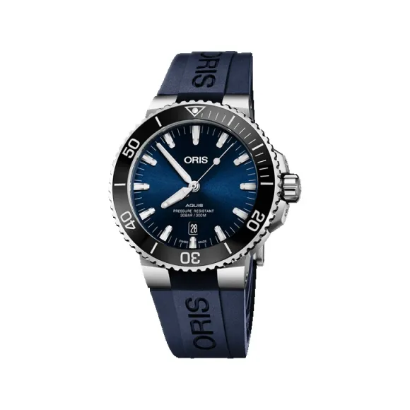 豪利时/Oris Oris Aquis Aquis 日历腕表 01 733 7730 4135-07 4 24 65EB-小迈步海淘品牌官网