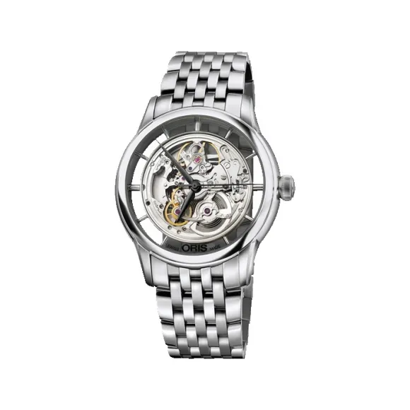 豪利时/Oris Oris Artelier Artelier 透明镂空腕表 01 734 7684 4051-07 8 21 77-小迈步海 ...