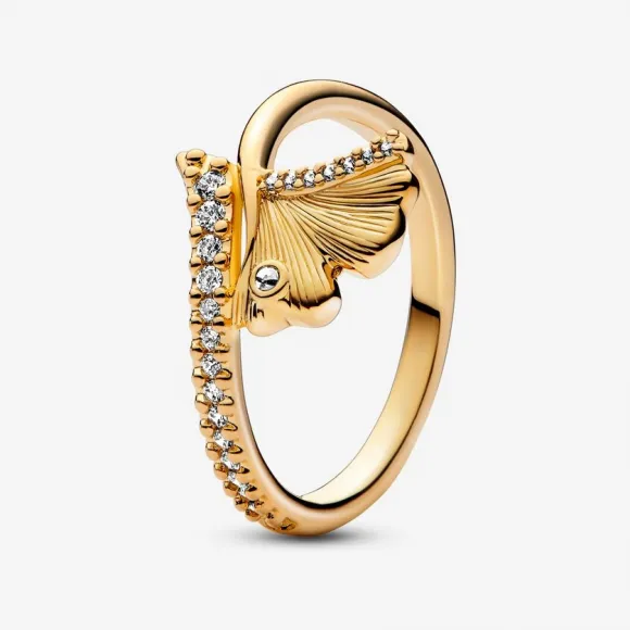 潘多拉/Pandora 银杏飞舞戒指 162444C01-小迈步海淘品牌官网