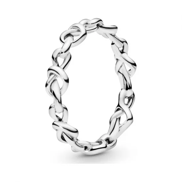 潘多拉/Pandora 心意交织戒指 个性戒指 925银 198018-小迈步海淘品牌官网