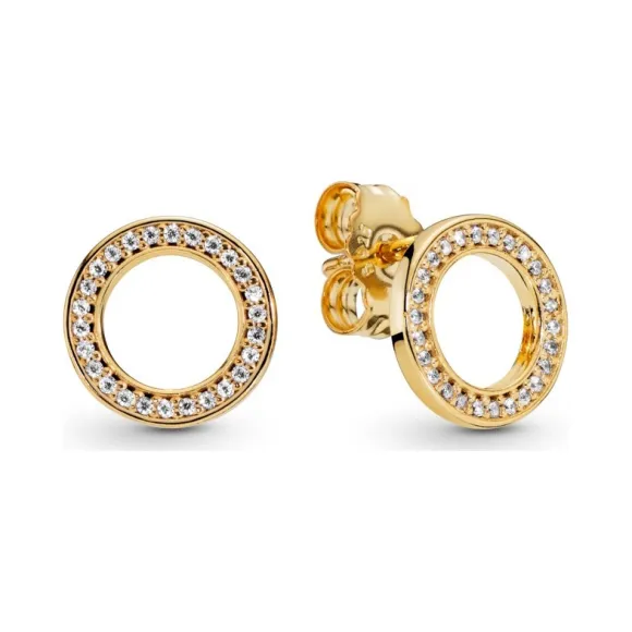 潘多拉/Pandora 永恒的Shine耳钉267112CZ-小迈步海淘品牌官网