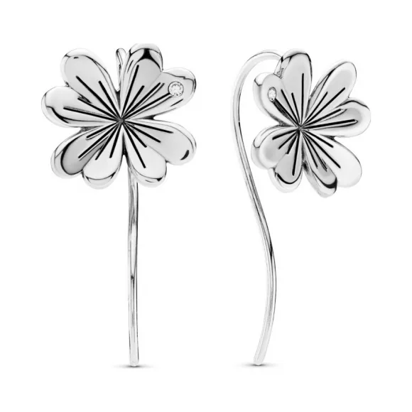 潘多拉/Pandora 幸运草耳坠297908CZ-小迈步海淘品牌官网