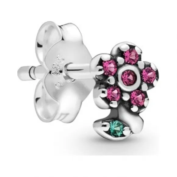 潘多拉/Pandora Me系列 我的小红花单只耳钉 Pandora Me系列 925银 298537C01-小迈步海淘品牌官网