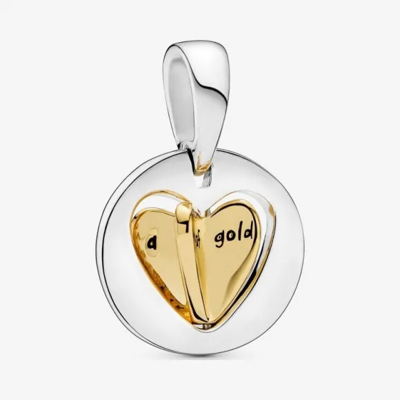 潘多拉/Pandora 母亲的心形吊坠魅力 768756C00-小迈步海淘品牌官网