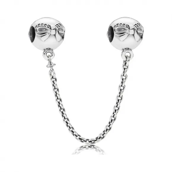 潘多拉/Pandora 蝴蝶结款925银安全链791780CZ-04-小迈步海淘品牌官网