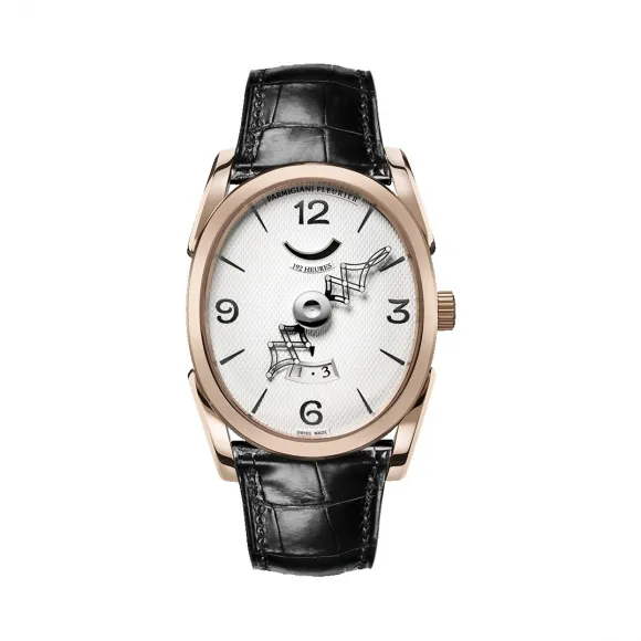 帕玛强尼/Parmigiani Ovale系列 男表 18K玫瑰金 手动机械机芯 PFH791-1000100-HA1441-小迈步海淘品牌官网
