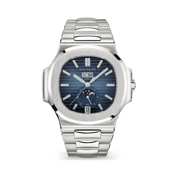 百达翡丽/Patek Philippe Nautilus 运动 鹦鹉螺 系列 精钢 自动机械机芯 男表 5726-1A-014-小迈步海淘品牌官网