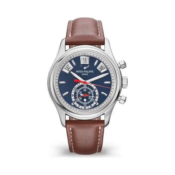 百达翡丽/Patek Philippe 复杂功能时计 Complications 系列 白金 自动机械机芯 男表 5960-01G-001-小 ...