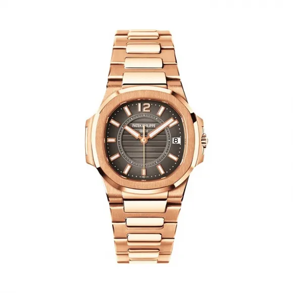 百达翡丽/Patek Philippe Nautilus 运动 鹦鹉螺 系列 18k玫瑰金 石英机芯 女表 7011-1R-010-小迈步海淘品牌官网