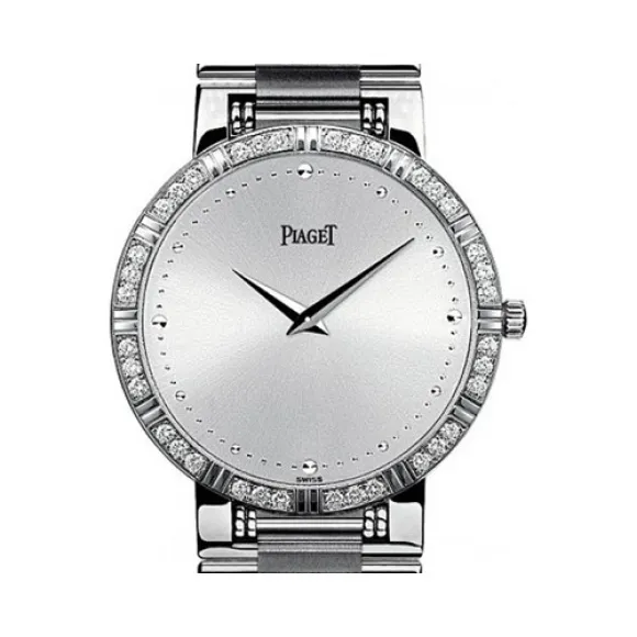 伯爵/Piaget Traditionnelle系列 石英机芯 18k白金 女表 G0A03395-小迈步海淘品牌官网