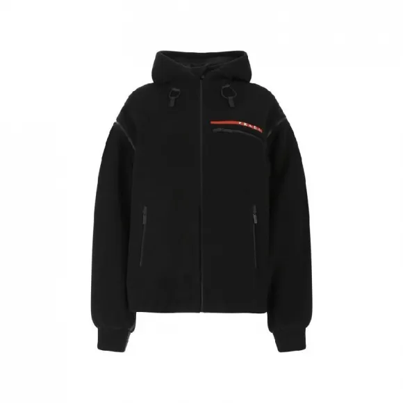 普拉达/Prada 粉色 三角徽标华达呢轮台运动鞋 1E260M-050-MMS-F0924-小迈步海淘品牌官网