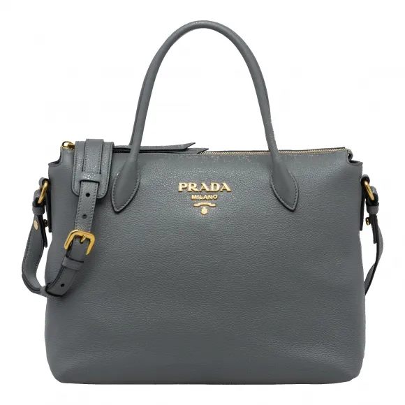 普拉达/Prada 大理石灰色 手提包 1BA157 2BBE F0K44-小迈步海淘品牌官网