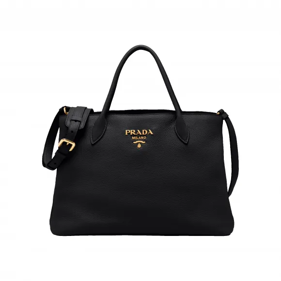 普拉达/Prada 皮革手提包 1BA579-2BBE-F0002-V-NOX-小迈步海淘品牌官网