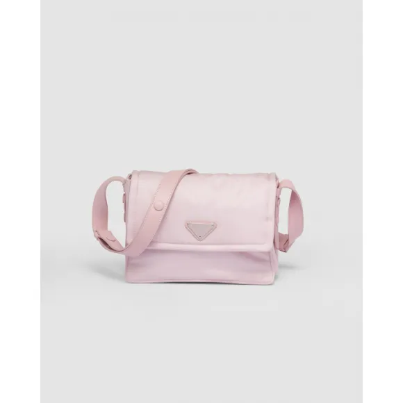 普拉达/Prada Cini 小号 Re-Nylon 再生尼龙邮差包 1BD313-RDLN-F0E18-小迈步海淘品牌官网