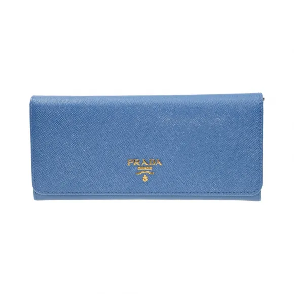 普拉达/Prada 蓝色 牛皮 钱包 1M1132-UZF-F0215-小迈步海淘品牌官网