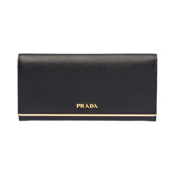 普拉达/Prada 黑色 钱夹 1MH132 QME F0002-小迈步海淘品牌官网