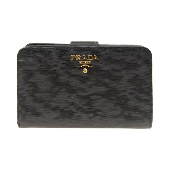 普拉达/Prada 黑色 牛皮 钱包 1ML225-2EZZ-F0002-小迈步海淘品牌官网
