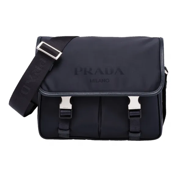 普拉达/Prada 蓝色 邮差包 2VD769 064 F0008-小迈步海淘品牌官网