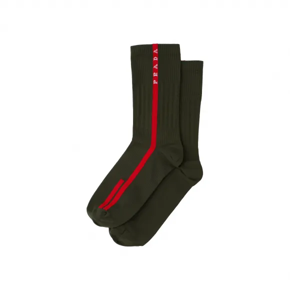 普拉达/Prada 织物尼龙袜 66408-1R9A-F0334-小迈步海淘品牌官网