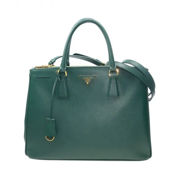 普拉达/Prada 绿色 牛皮 手提包 BN2274-NZV-F0L76-小迈步海淘品牌官网