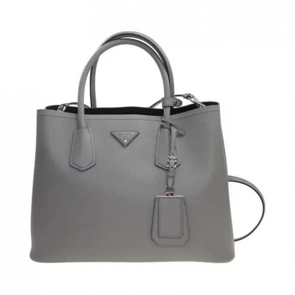 普拉达/Prada 灰色 牛皮 手提包 BN2775-2A4A-F0K44-小迈步海淘品牌官网