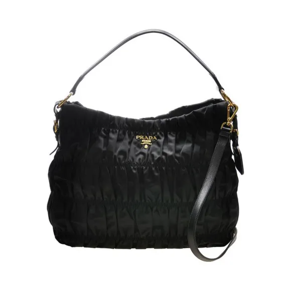 普拉达/Prada 黑色 尼龙 手提包 BR4919-QR1-F0002-小迈步海淘品牌官网