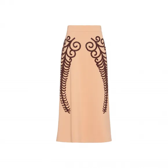 普拉达/Prada Punto Stoffa 针织半身裙 P120RR-1WRT-F00KV-小迈步海淘品牌官网