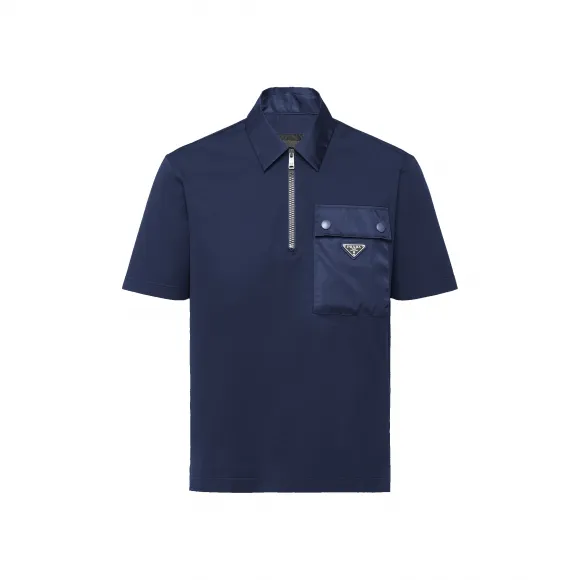 普拉达/Prada 弹力棉 Polo 衫 UJN602-1RW3-F083Q-小迈步海淘品牌官网