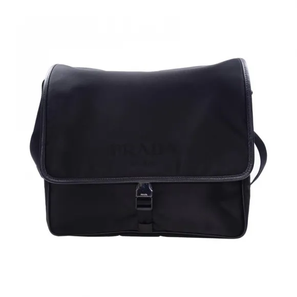 普拉达/Prada 黑色 尼龙 斜跨包 V166-064-F0002-小迈步海淘品牌官网
