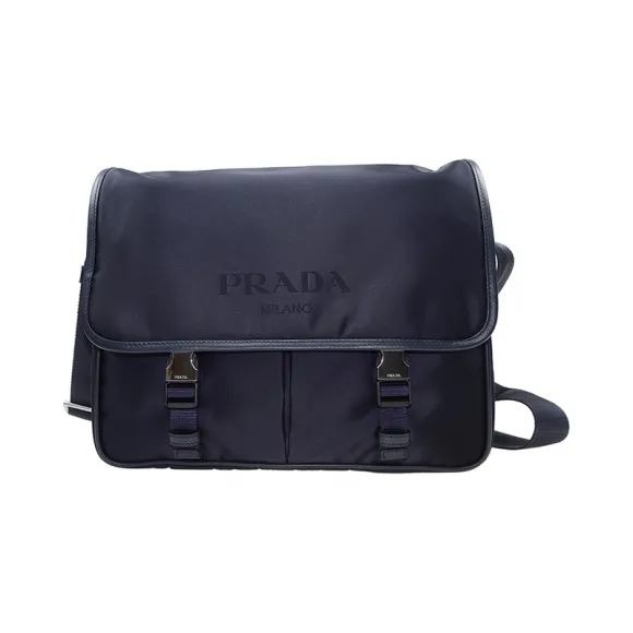 普拉达/Prada 深蓝色 尼龙 斜挎包 VA0768-064-F0008-小迈步海淘品牌官网