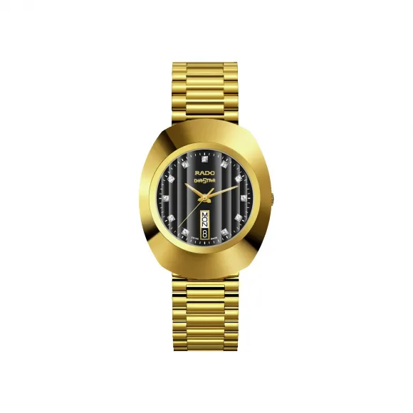 雷达/Rado 瑞士雷达表创始型系列 石英机芯 男表 R12304313-小迈步海淘品牌官网