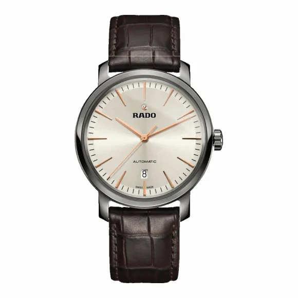 雷达/Rado 瑞士雷达表钻霸系列 自动机械机芯 男表 R14074086-小迈步海淘品牌官网