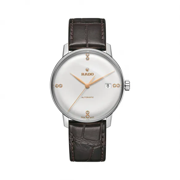 雷达/Rado 瑞士雷达表晶璨系列经典腕表 自动机械机芯 男表 R22860725-小迈步海淘品牌官网