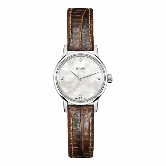 雷达/Rado 瑞士雷达表晶璨系列经典腕表 石英机芯 女表 R22890905-小迈步海淘品牌官网