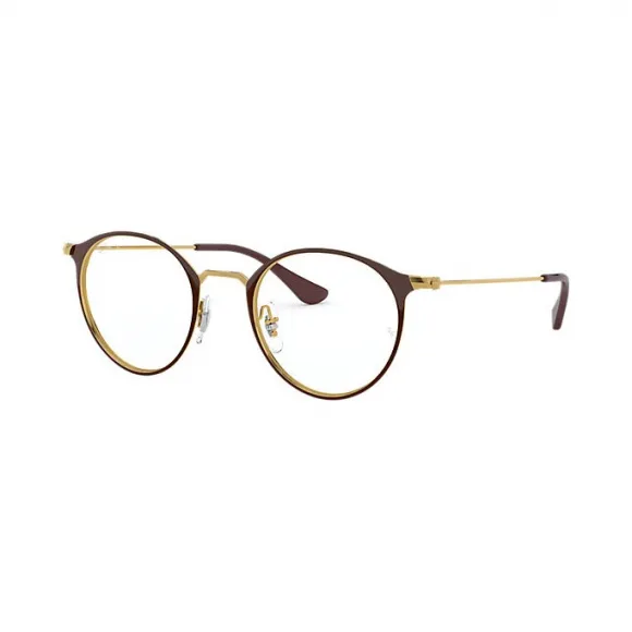 Ray-Ban 雷朋 光学眼镜 RB6378F 茶色 - 金属 - 0RX6378F306951-小迈步海淘品牌官网