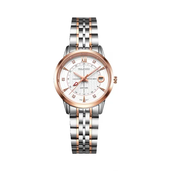 罗兰度/Rolendo 睿雅系列 32mm 石英机芯 RL8030.RRW-小迈步海淘品牌官网