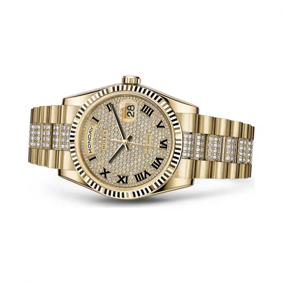 劳力士/Rolex 星期日历型 36 自动上链机械恒动机芯 M118238-0331-小迈步海淘品牌官网