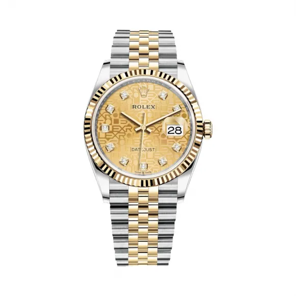 劳力士/Rolex 日志型 36腕表 黄金钢（蚝式钢与18ct黄金的组合） - M126233-0033-小迈步海淘品牌官网