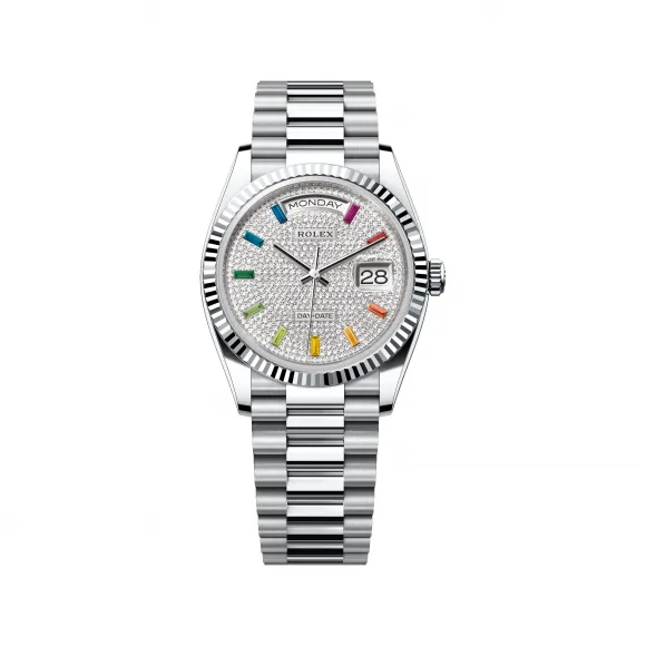 劳力士/Rolex 36MM 自动上链机械恒动机芯 女表 M128236-0003-小迈步海淘品牌官网