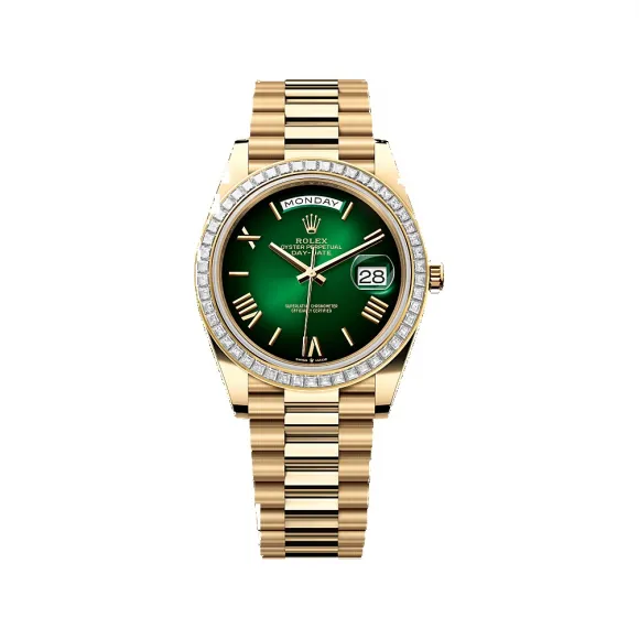 劳力士/Rolex 星期日历型 40 40 MM 黄金 藉恒动摆陀双向自动上链 男表 M228398tbr-0042-小迈步海淘品牌官网