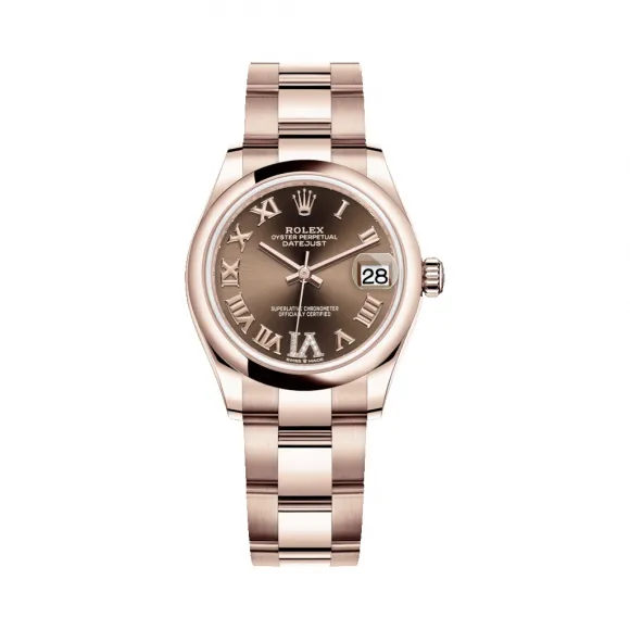 劳力士/Rolex 日志型 31腕表 18ct永恒玫瑰金 - M278245-0023-小迈步海淘品牌官网